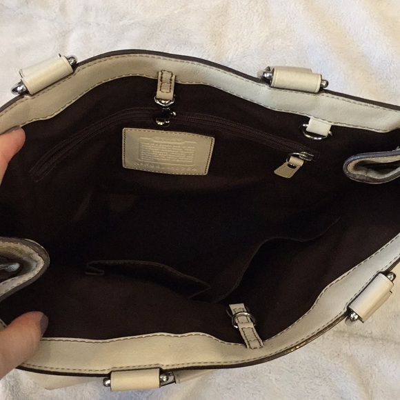 Coach | Bags | Coach Hampton Large Signature Python Handbag | Poshmark